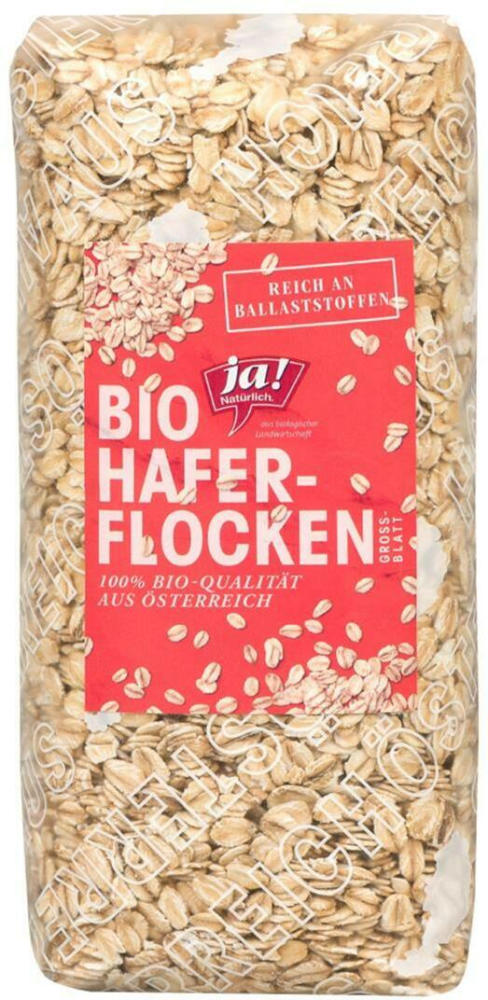 Ja! Natürlich Haferflocken Grob ️ Online von BILLA - wogibtswas.at