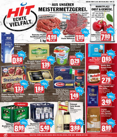 Nordwest Prospekte - ⏲ Öffnungszeiten für HIT Markt Auefeld 9, 34346 ...