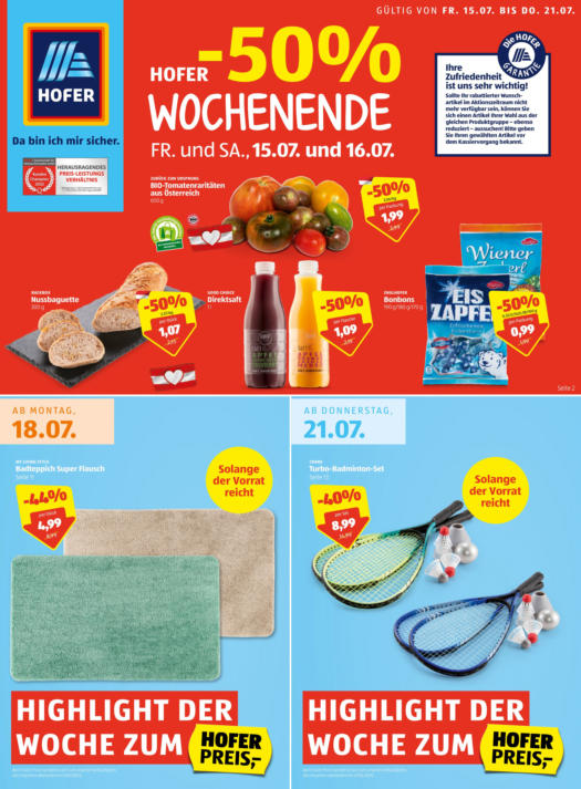 HOFER ️ Alle Flugblätter online - wogibtswas.at