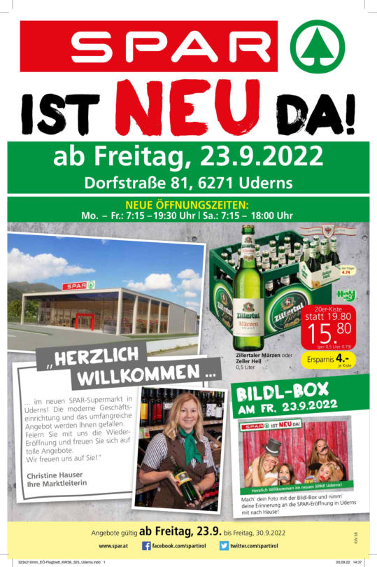 SPAR Angebote ᐉ Flugblätter und Produkte online - wogibtswas.at