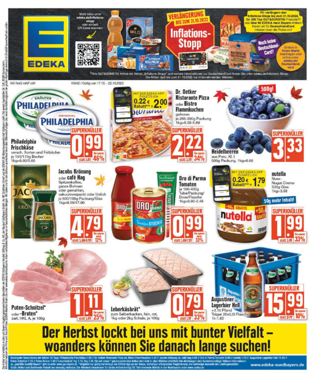 EDEKA ≫ Filialen und Öffnungszeiten in Bogen - Handelsangebote