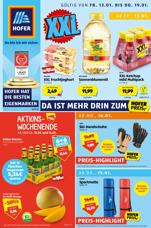 HOFER ️ Alle Flugblätter online - wogibtswas.at