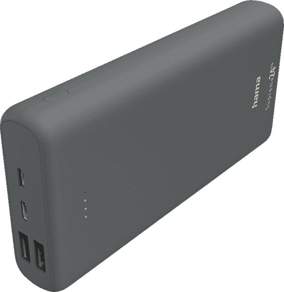 HAMA 00201670 Powerbank Supreme 24HD, 24000 mAh, Grau ️ Online von ...