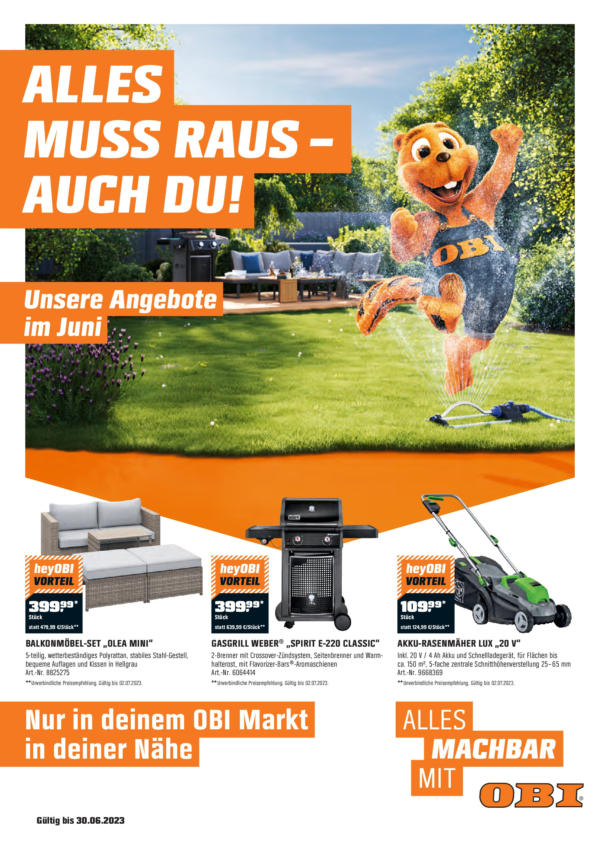 OBI Angebote ᐉ Flugblätter und Produkte online - wogibtswas.at