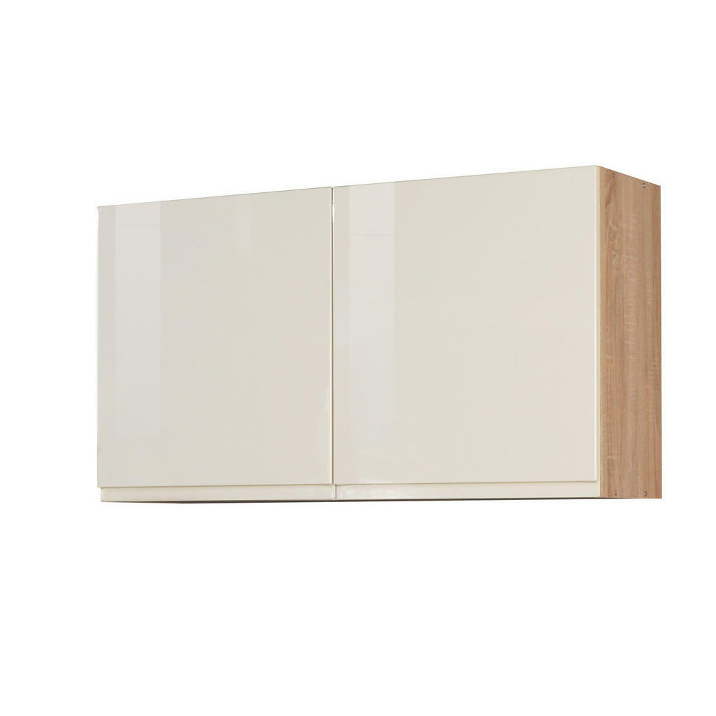 Küchenoberschrank 100/57/34 cm in Creme, Sonoma Eiche ️ Online von ...