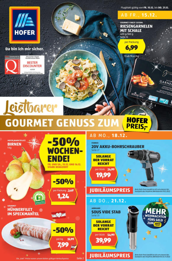 HOFER ️ Alle Flugblätter online - wogibtswas.at