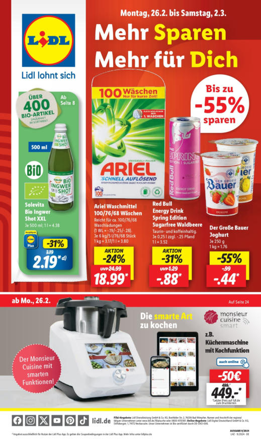 Lidl Angebot ≫ Aktuelle Prospekte und Produkte online - Handelsangebote