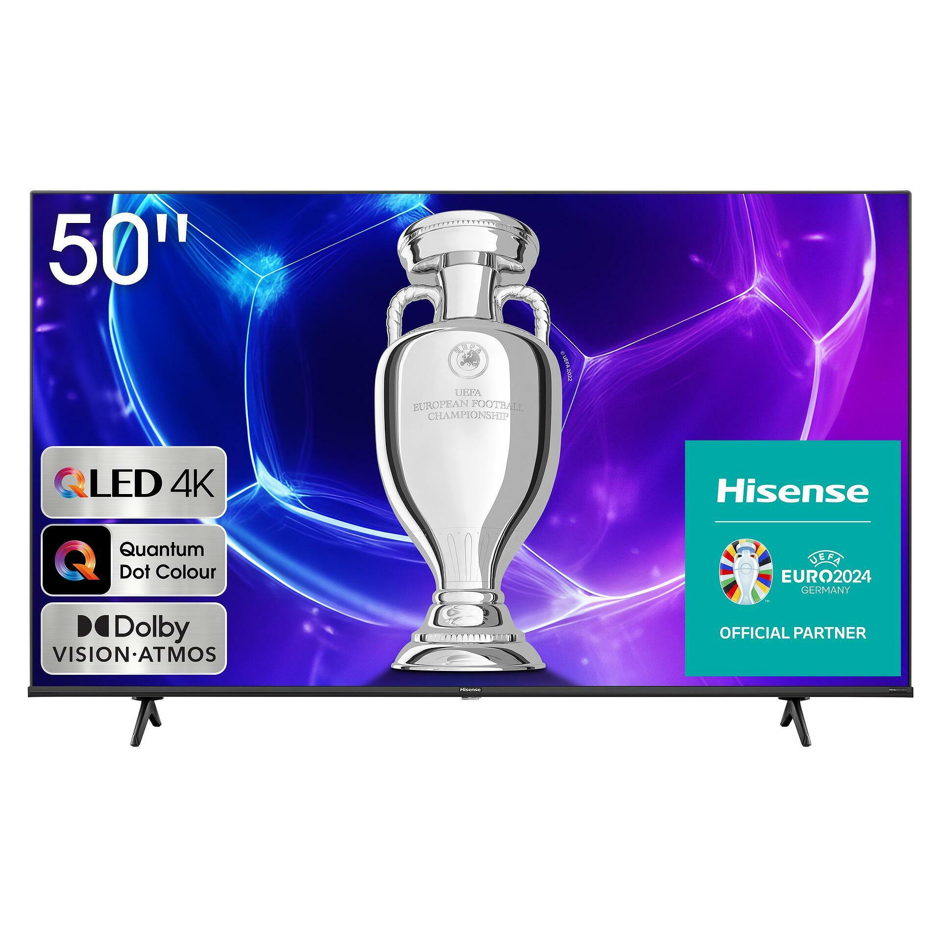 Телевизор Hisense 50E7KQ SMART TV , QLED , 50 inch, 126 см, 3840x21 ᐉ ...