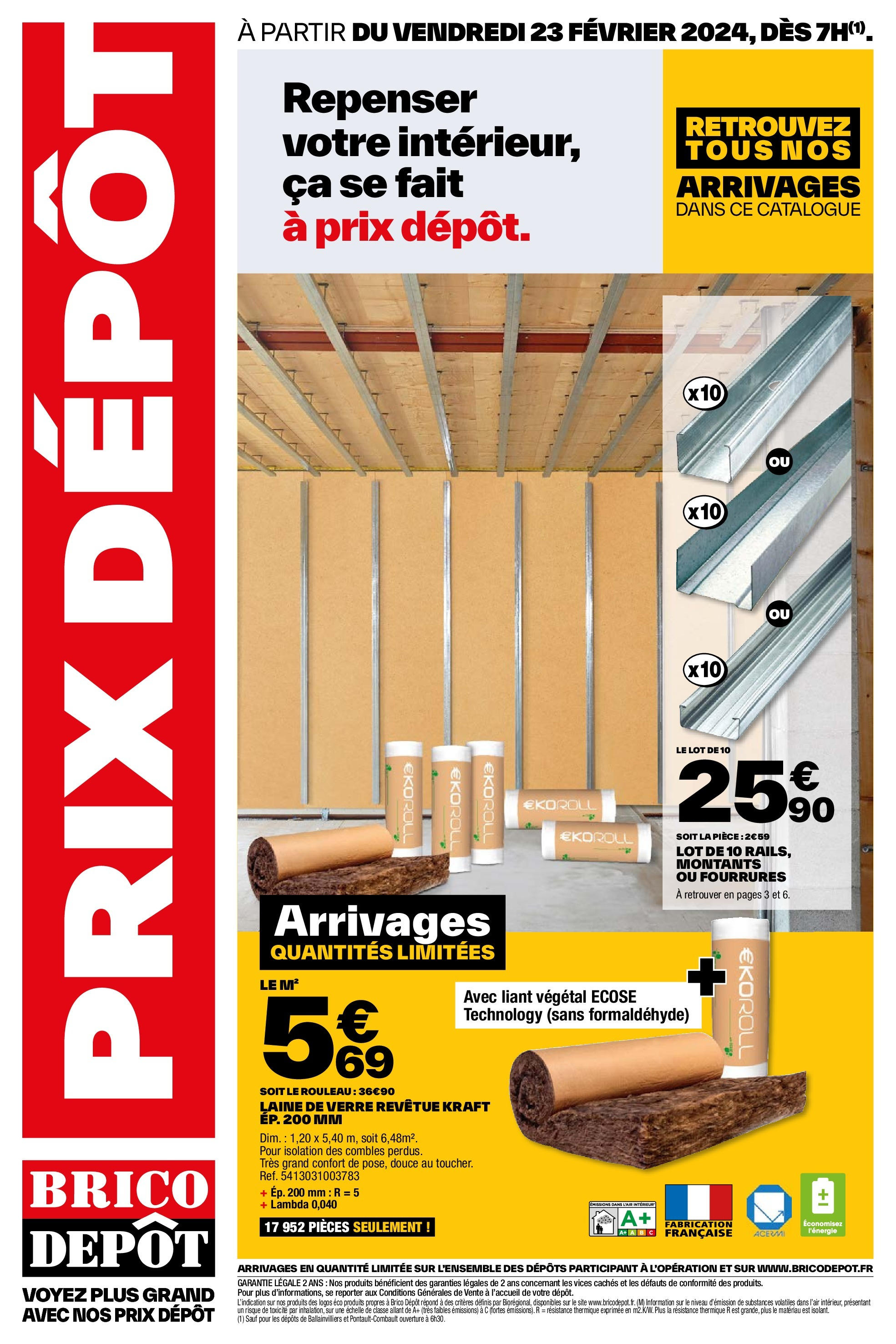 BRICO DÉPÔT catalogue arrivage 01/03/2024 » Promo France