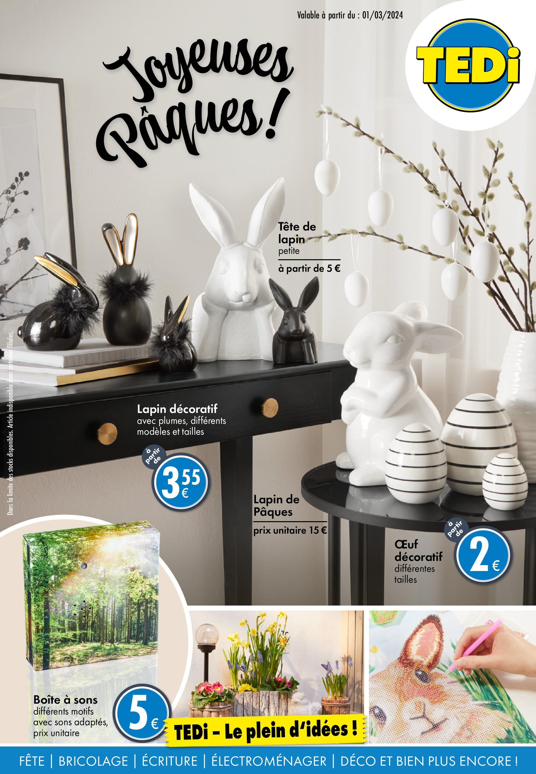Catalogue TEDI en ligne Mars 2024 » Magasin prospectus