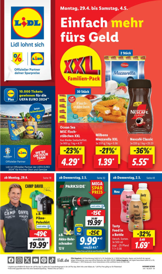 Lidl Angebot ≫ Aktuelle Prospekte und Produkte online - Handelsangebote