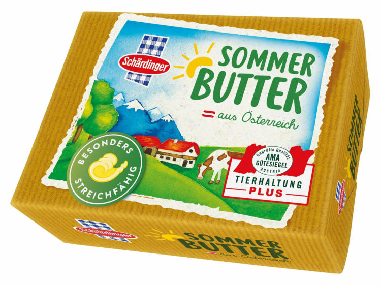 Schärdinger Sommerbutter Sauerrahm ️ Online von BILLA - wogibtswas.at