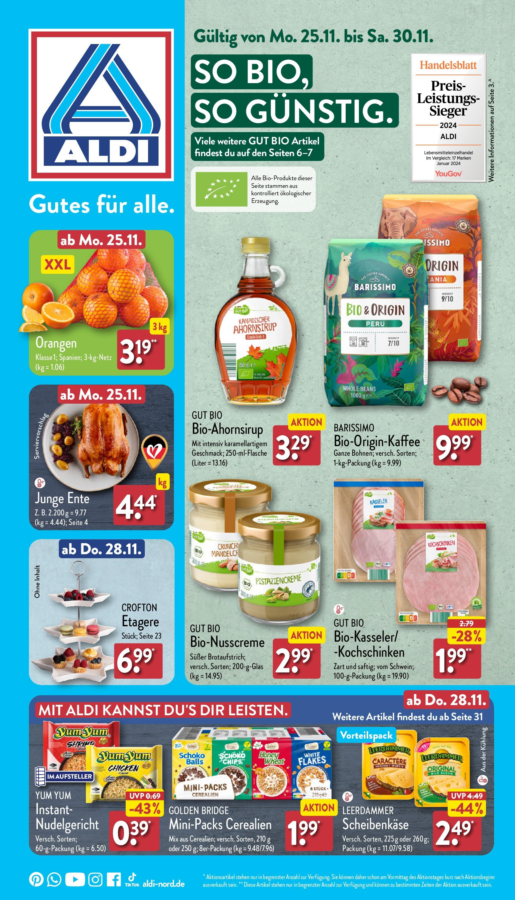 ALDI Nord GmbH & Co. KG Prospekte gültig vom 25.11. bis 30.11. ᐉ Online Angebote der Woche ...