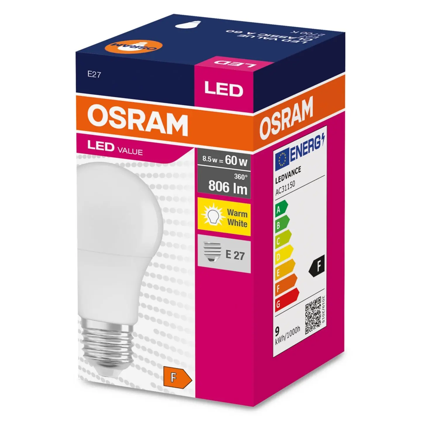 Osram LED VALUE крушка Е27 ᐉ Онлайн от Kaufland хипермаркет ⭐ Broshura.bg