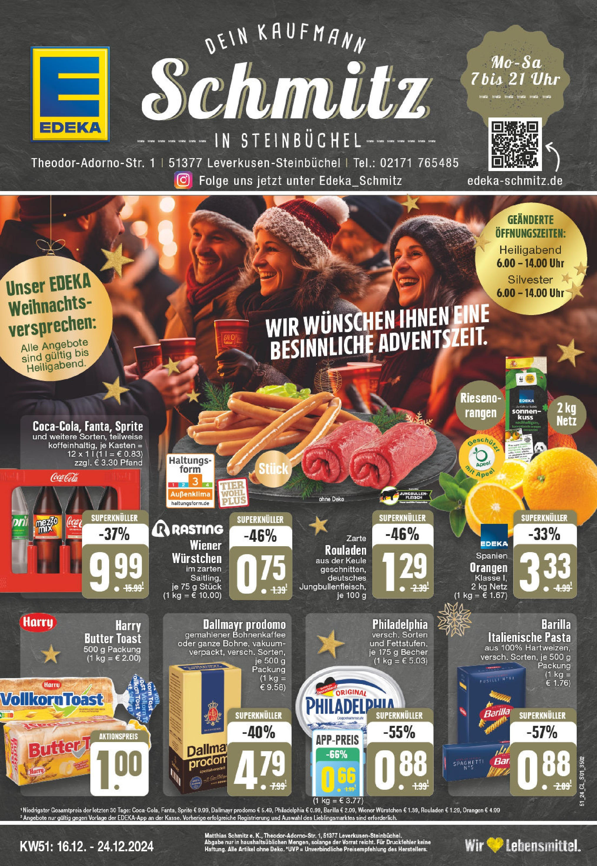 Edeka - EDEKA: Wochenangebote (ab 15.12.2024) » Angebote Online