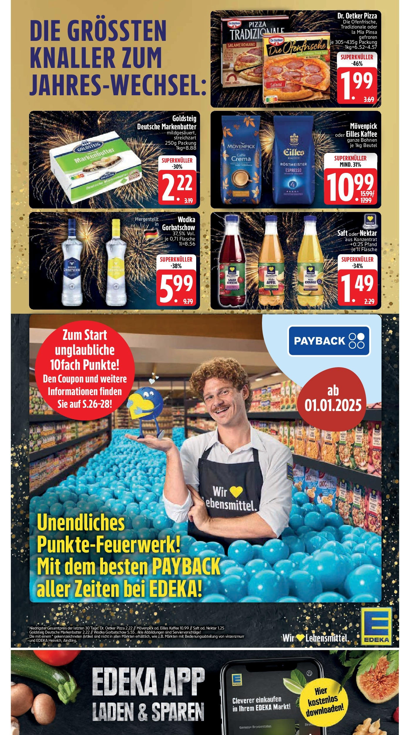 Edeka - EDEKA: Wochenangebote (ab 29.12.2024) » Angebote Online