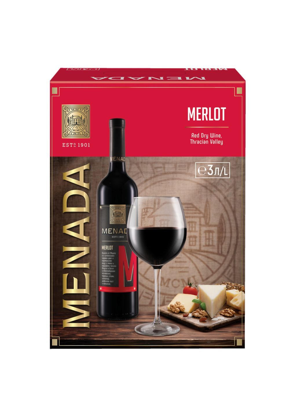 Menada Червено, Бяло вино или Розе различни сортове ᐉ Онлайн от ...