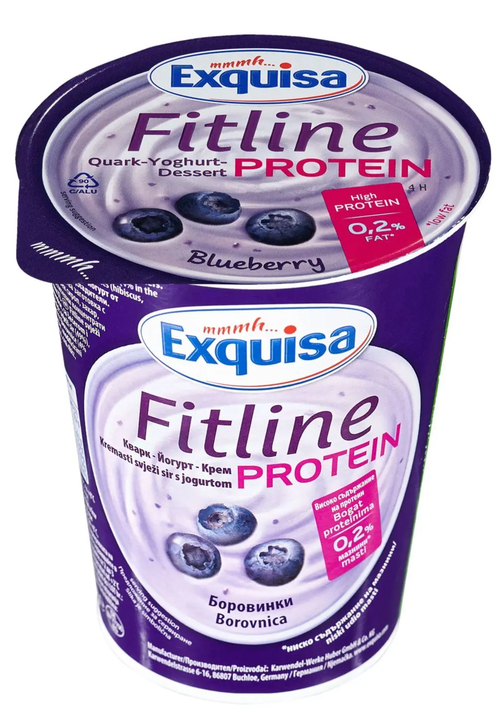 Exquisa Fitline Млечен десерт кварк различни видове ᐉ Онлайн от ...