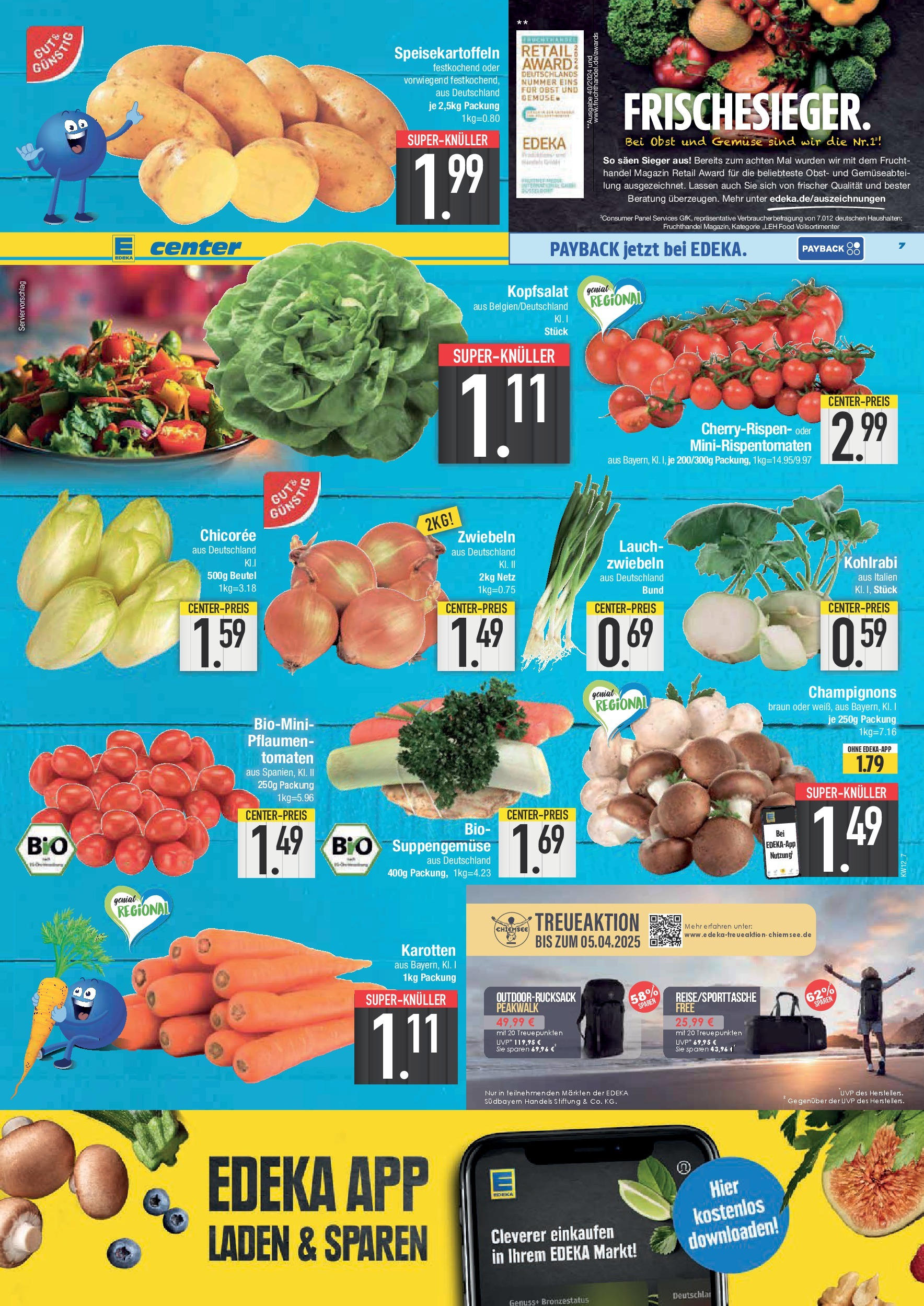 Edeka - E center: Wochenangebote (ab 16.03.2025) » Angebote Online