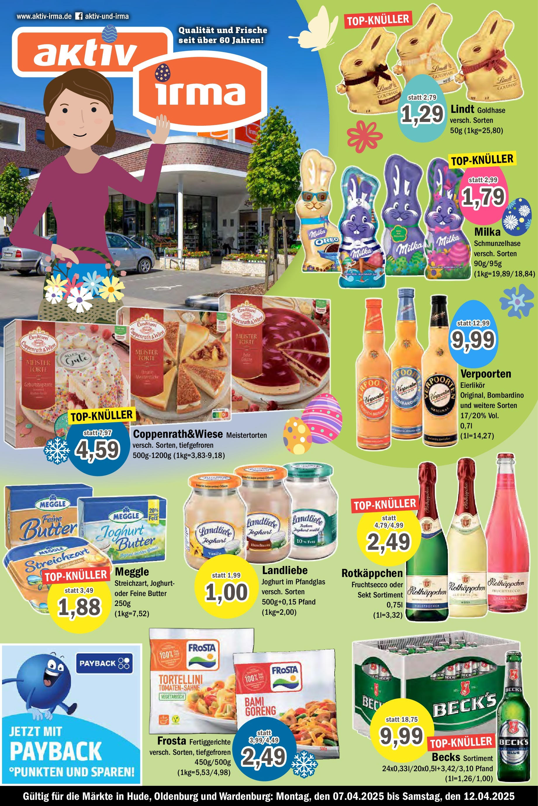 aktiv und irma Verbrauchermarkt GmbH Prospekte gültig vom 07.04. bis 12.04. ᐉ Online Angebote ...