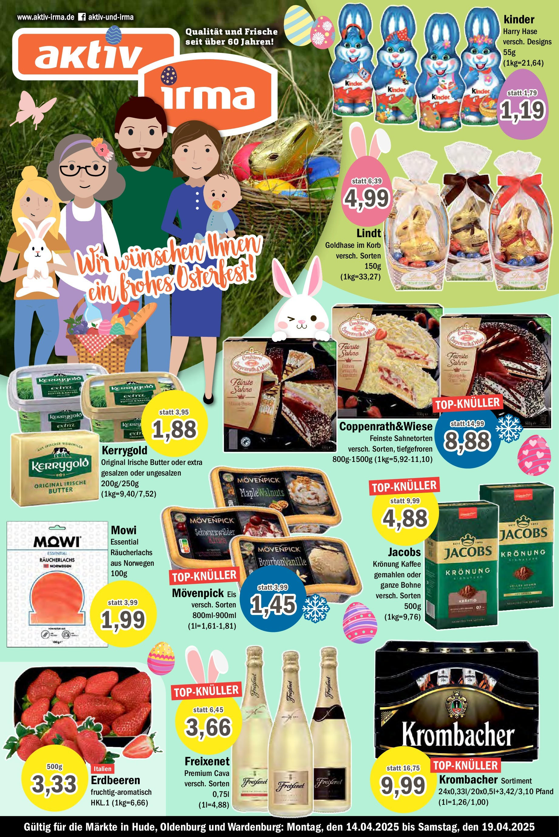aktiv und irma Verbrauchermarkt GmbH Prospekte gültig vom 14.04. bis 19.04. ᐉ Online Angebote ...