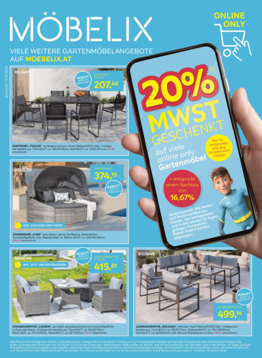 Möbelix Angebote ᐉ Aktuelle Flugblätter und Produkte online - wogibtswas.at