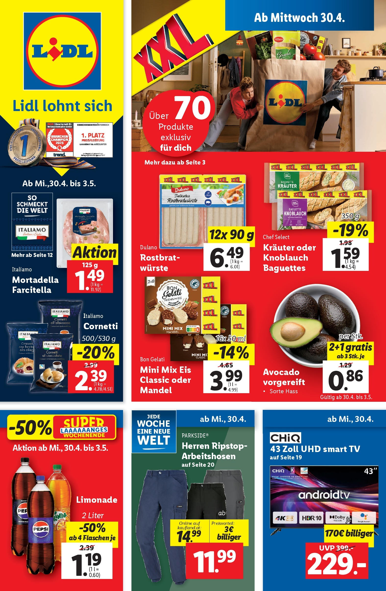 Lidl Österreich Flugblätter gültig vom 30.04. bis 03.05. ️ Online ...