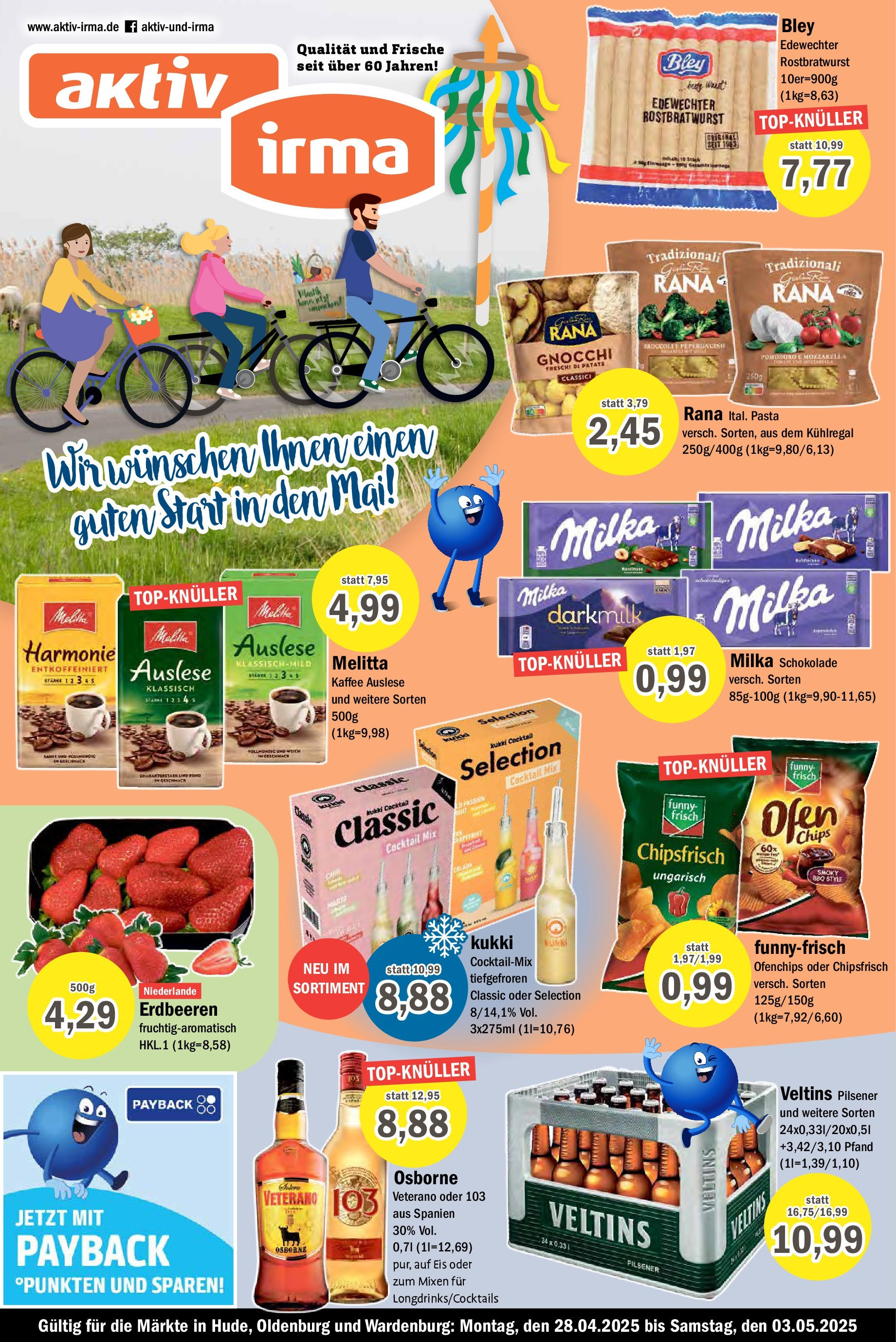 aktiv und irma Verbrauchermarkt GmbH Prospekte gültig vom 28.04. bis 03.05. ᐉ Online Angebote ...