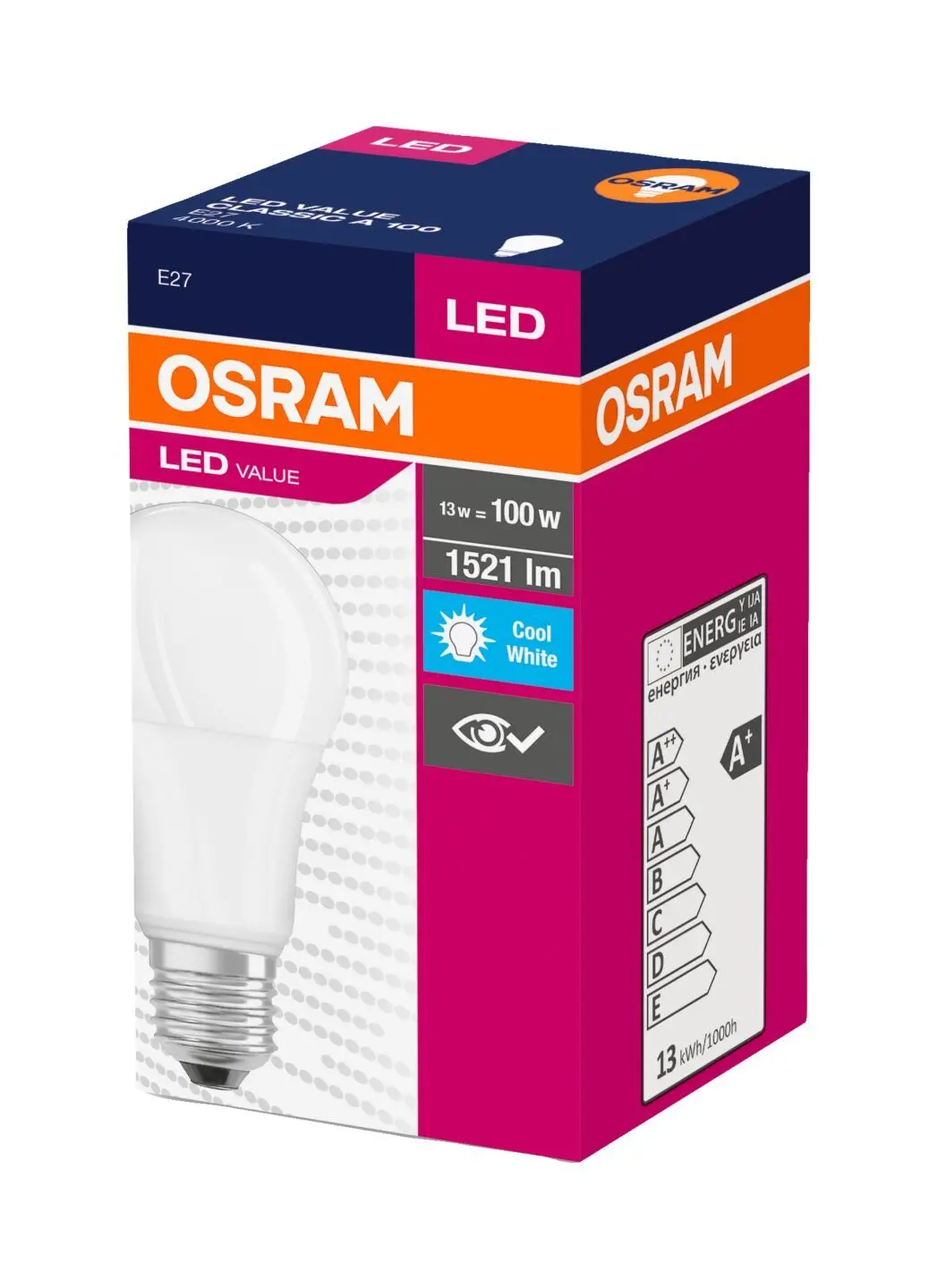 Osram LED VALUE крушка E27 ᐉ Онлайн от Kaufland хипермаркет ⭐ Broshura.bg