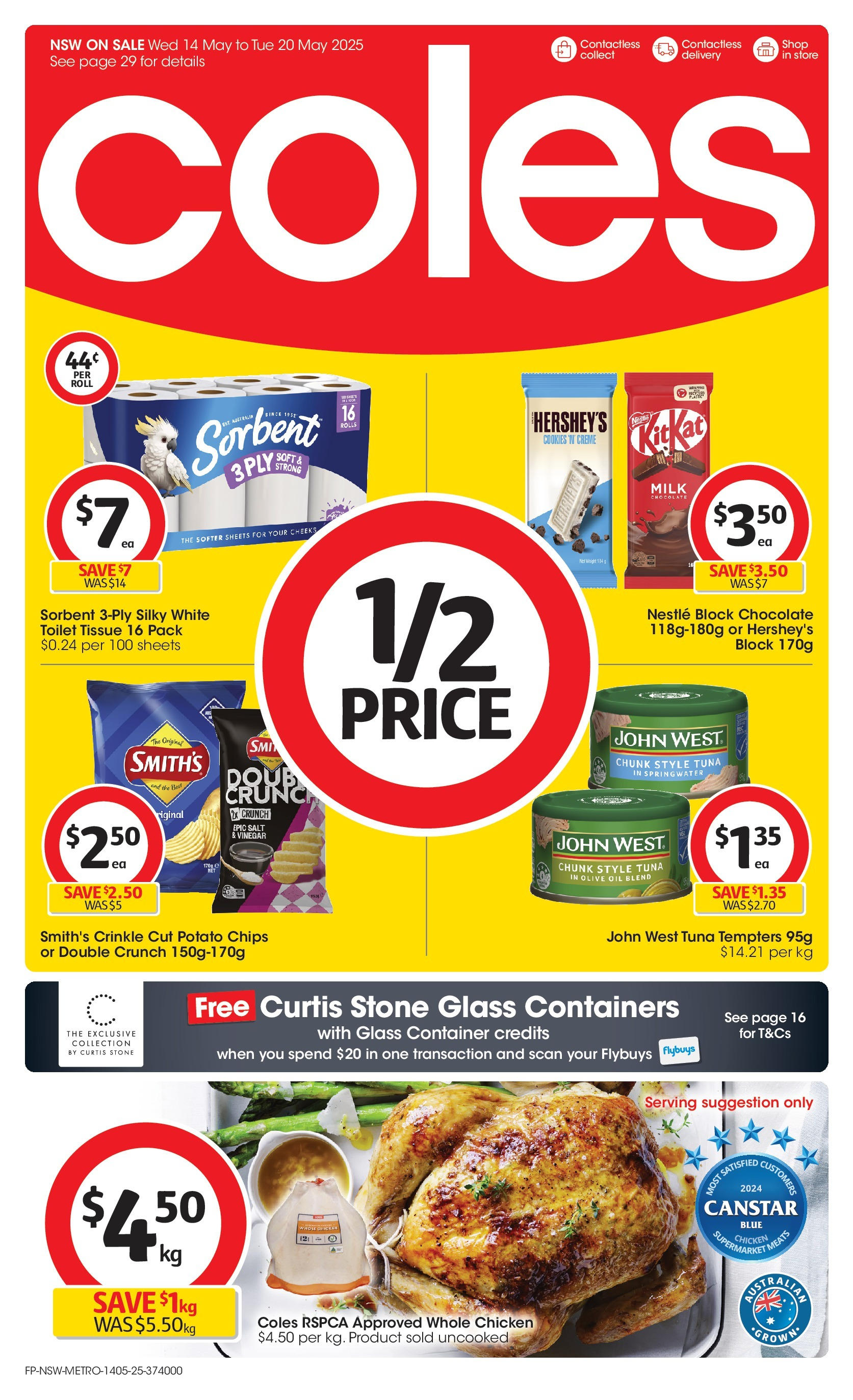 Coles Water specials in this weeks catalogues