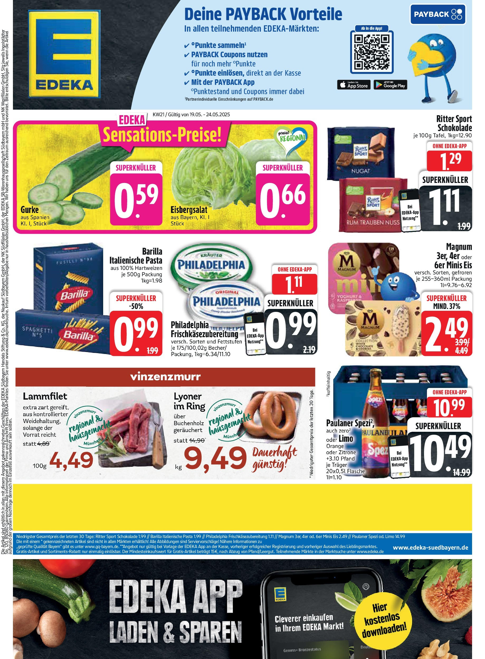 EDEKA Prospekt ab 18.05.2025 - EDEKA: Wochenangebote Online