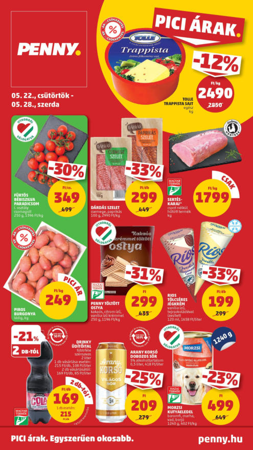 Prospecto.hu - PENNY Budapest nyitvatartás és üzletek ⏲