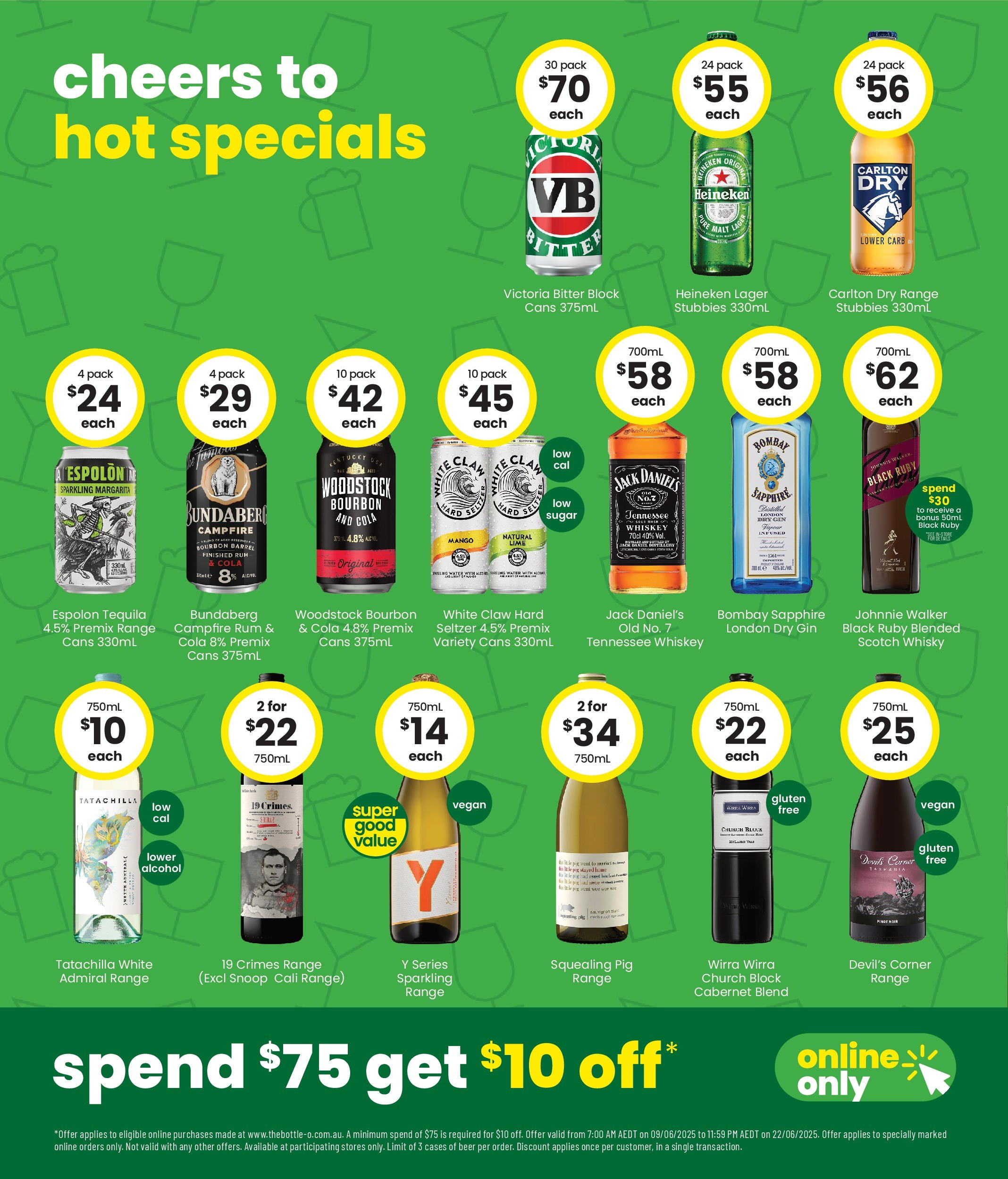 The Bottle-O weekly catalogue from 09/06/2025 ?️