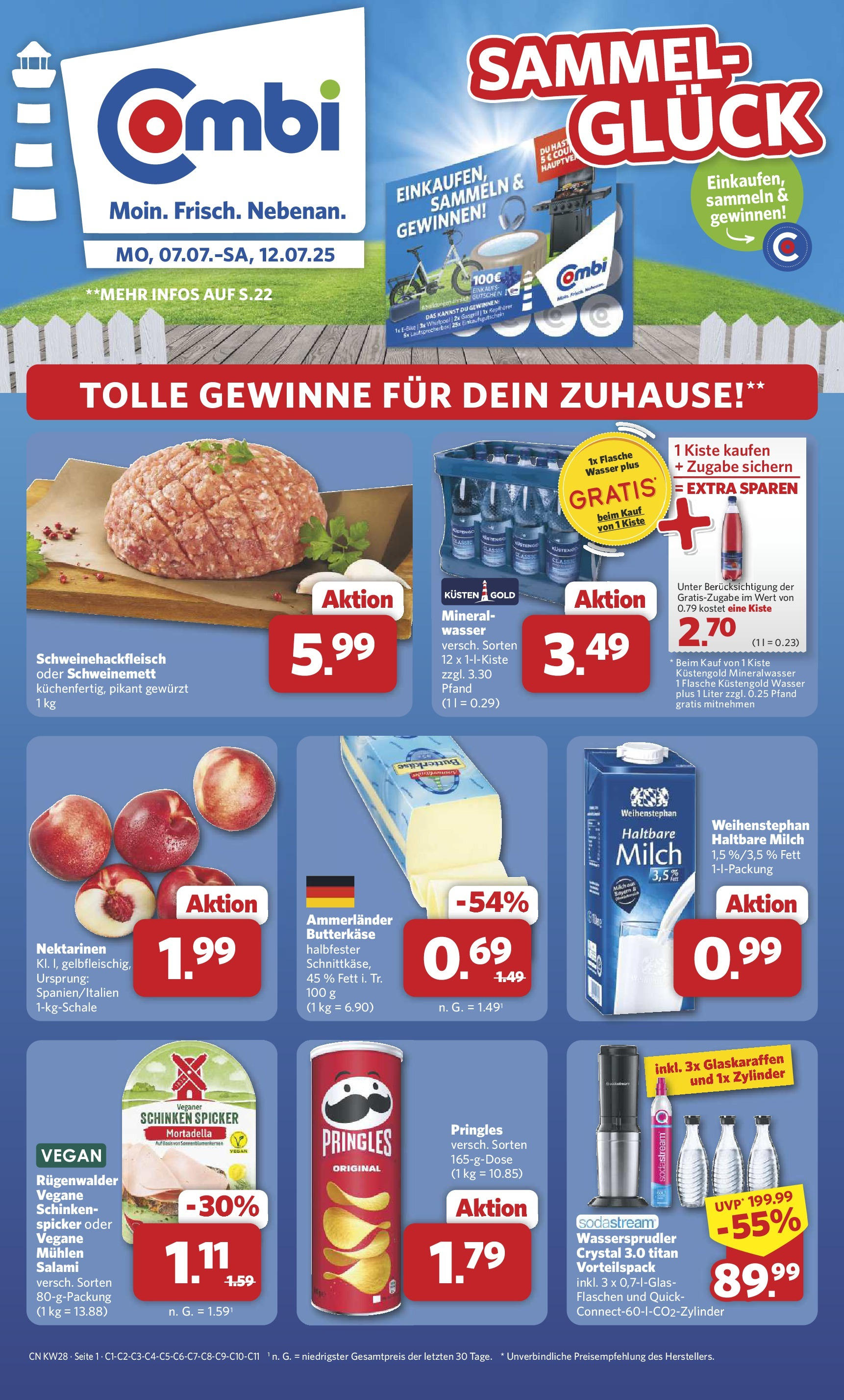 Combi Prospekte gültig vom 07.07. bis 12.07. ᐉ Online Angebote der Woche - Nordwest Prospekte