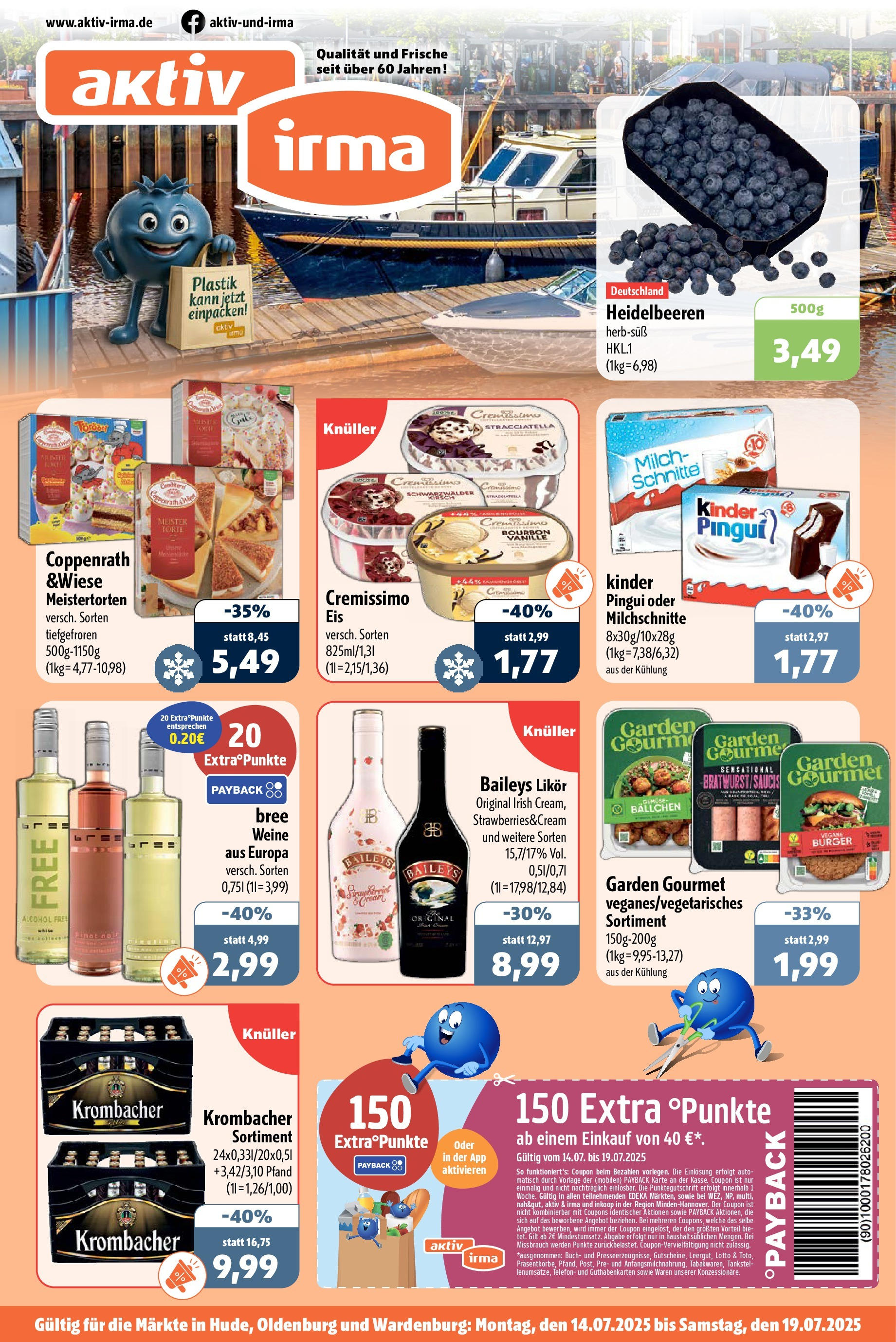 aktiv und irma Verbrauchermarkt GmbH Prospekte gültig vom 14.07. bis 19.07. ᐉ Online Angebote ...