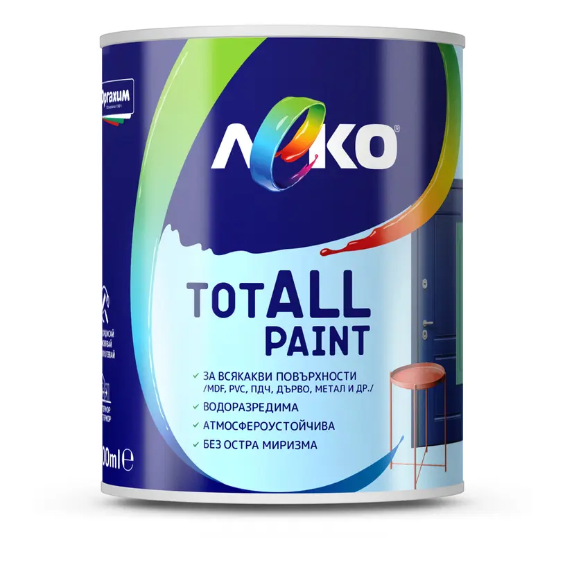 TOTALL PAINT ОПАЛ 0.600 L LEKO ᐉ Онлайн от Практикер ⭐ Broshura.bg