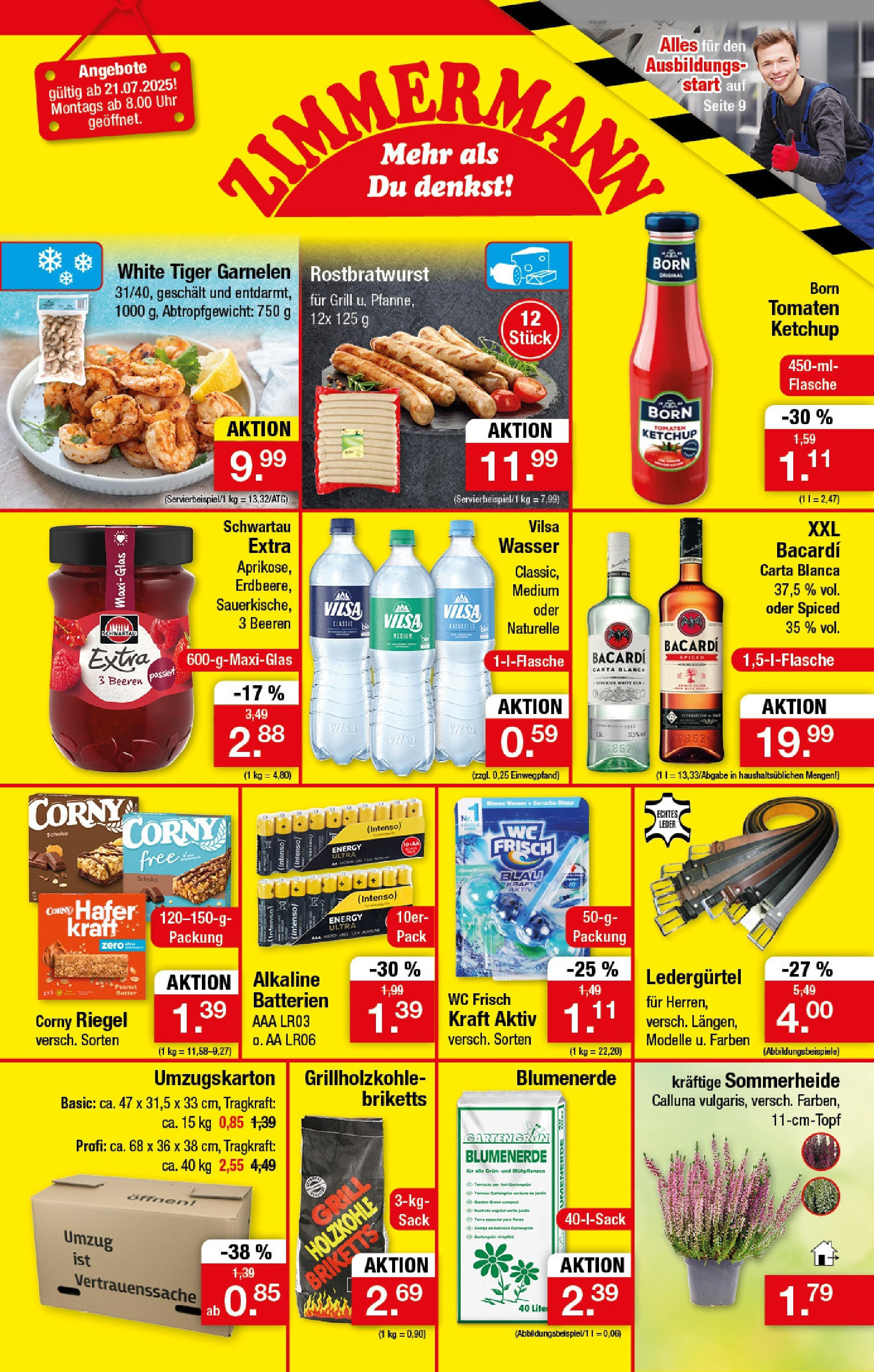 Zimmermann Sonderposten Prospekte gültig vom 21.07. bis 26.07. ᐉ Online Angebote der Woche ...