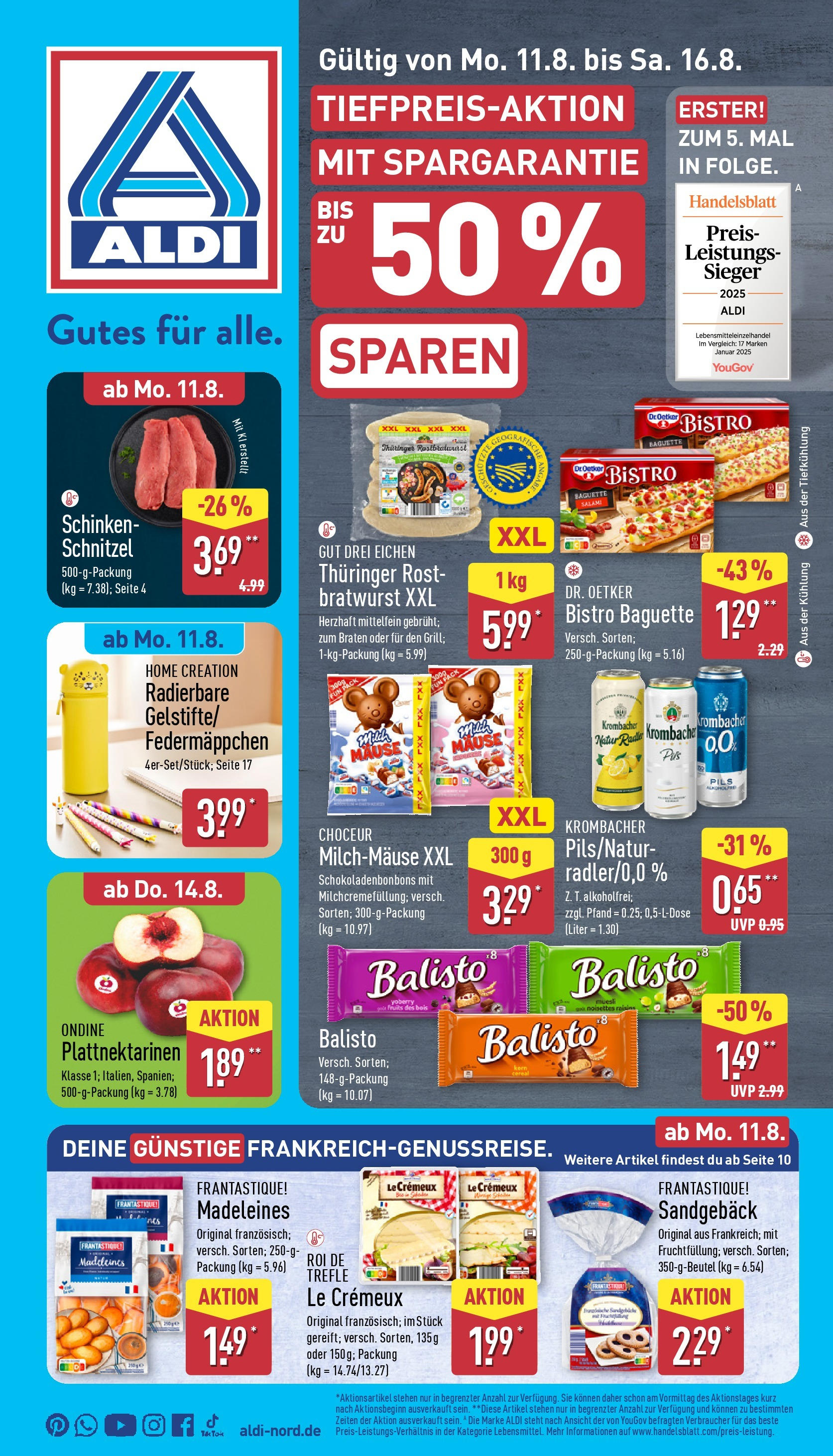 ALDI Nord GmbH & Co. KG Prospekte gültig vom 11.08. bis 16.08. ᐉ Online ...