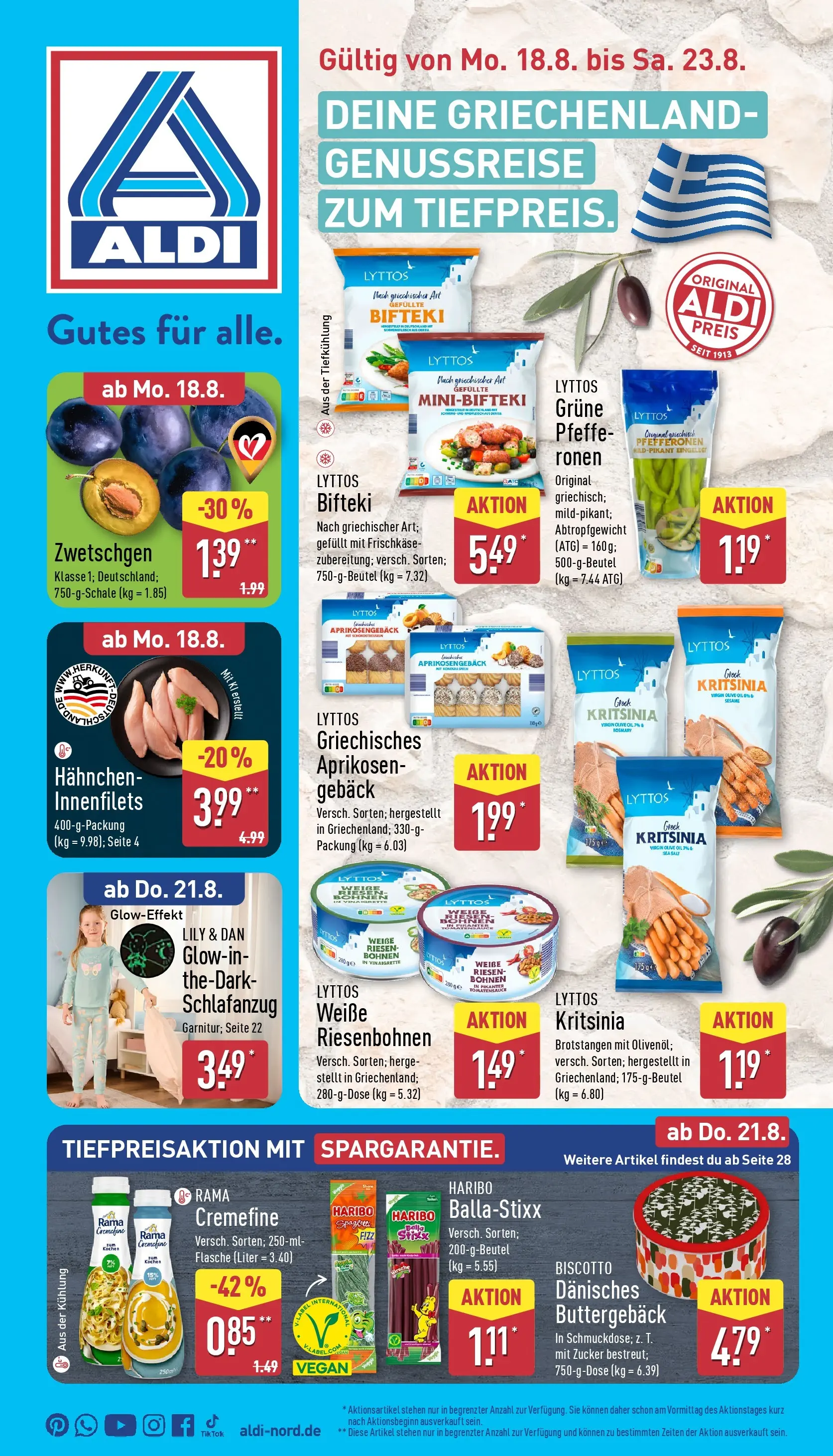 ALDI Nord GmbH & Co. KG Prospekte gültig vom 18.08. bis 23.08. ᐉ Online ...