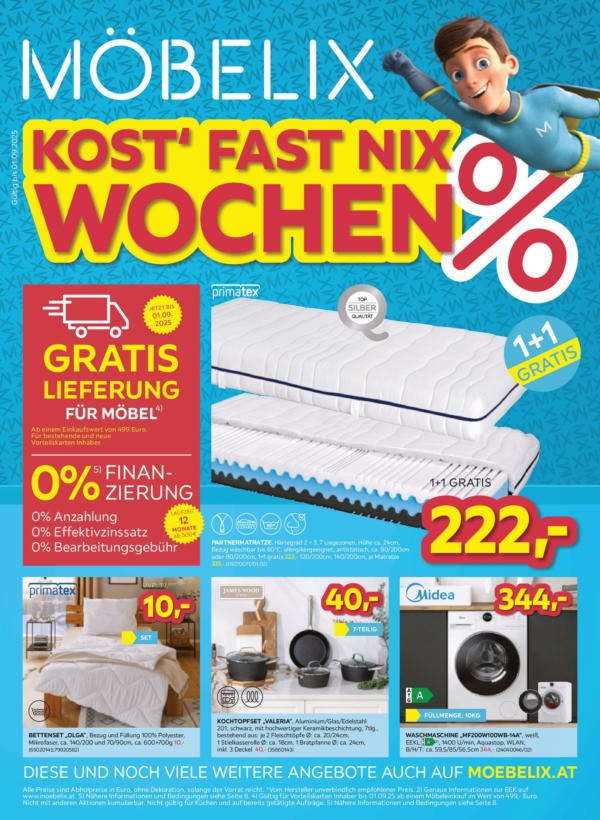 Möbelix Angebote ᐉ Aktuelle Flugblätter und Produkte online - wogibtswas.at