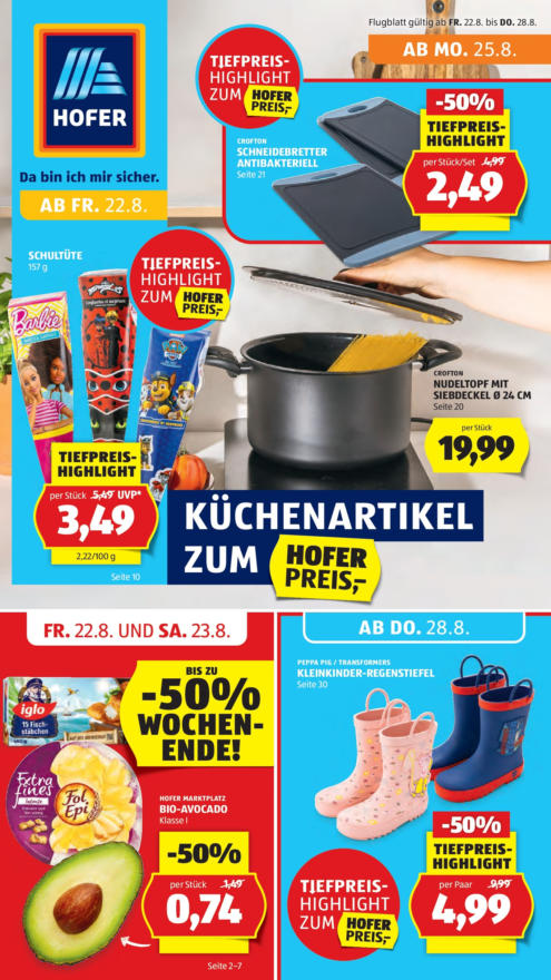 HOFER Angebote ab 1,06 € ≫ Aktuelle Flugblätter und Produkte online ...