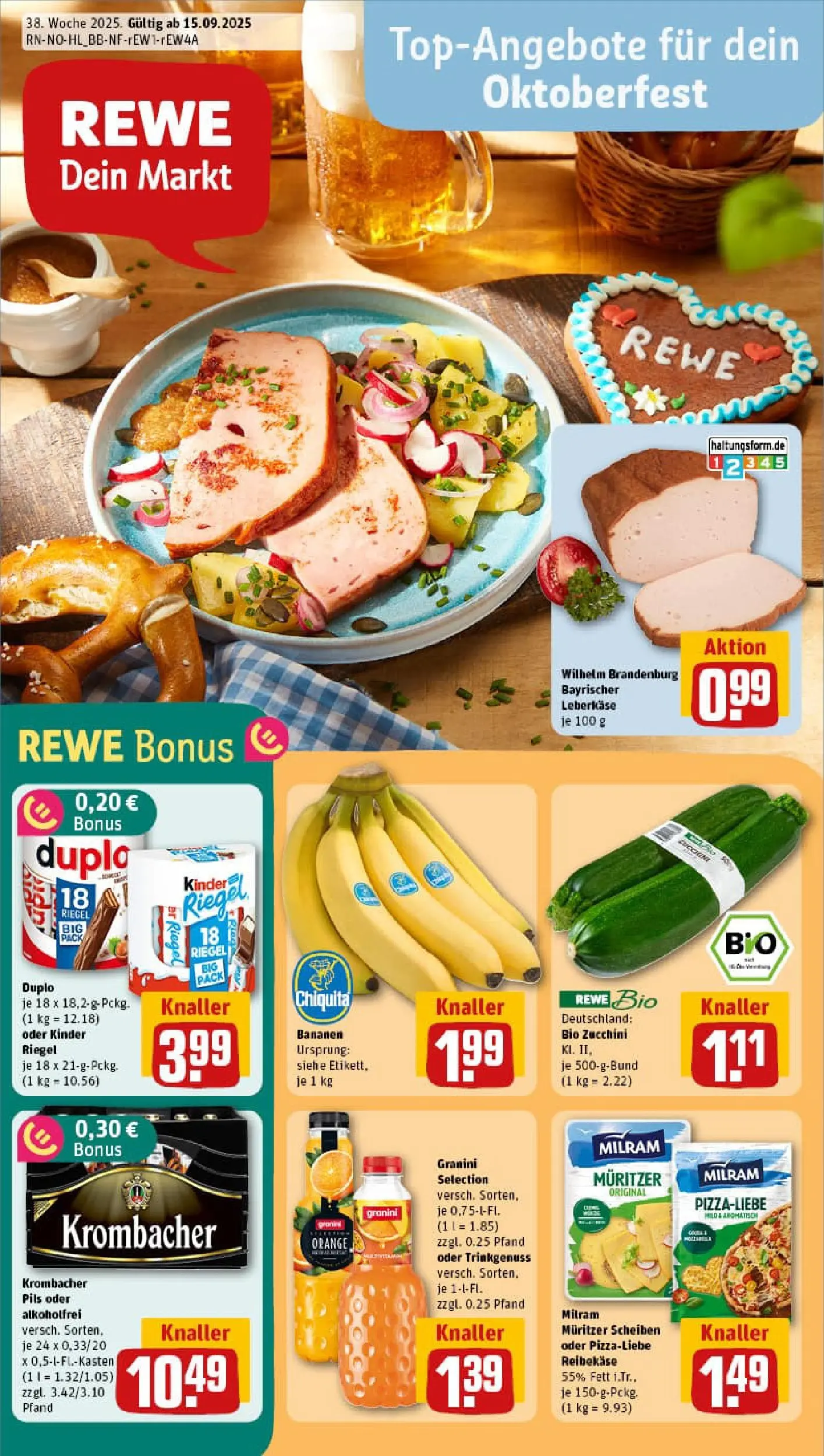 REWE Prospekte gültig vom 15.09. bis 21.09. ᐉ Online Angebote der Woche ...