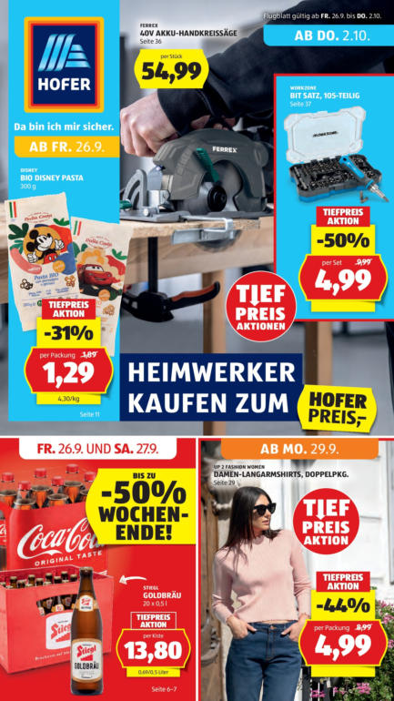 HOFER ᐉ alle Filialen und Öffnungszeiten online - wogibtswas.at