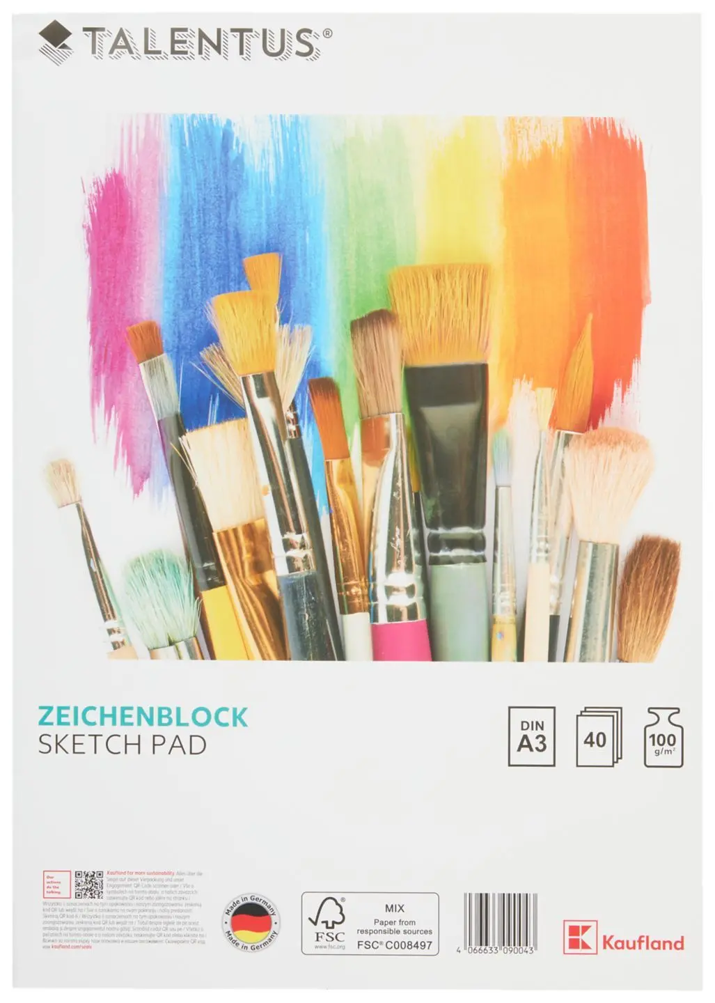 Talentus Блок за рисуване А3 ᐉ Онлайн от Kaufland хипермаркет ⭐ Broshura.bg