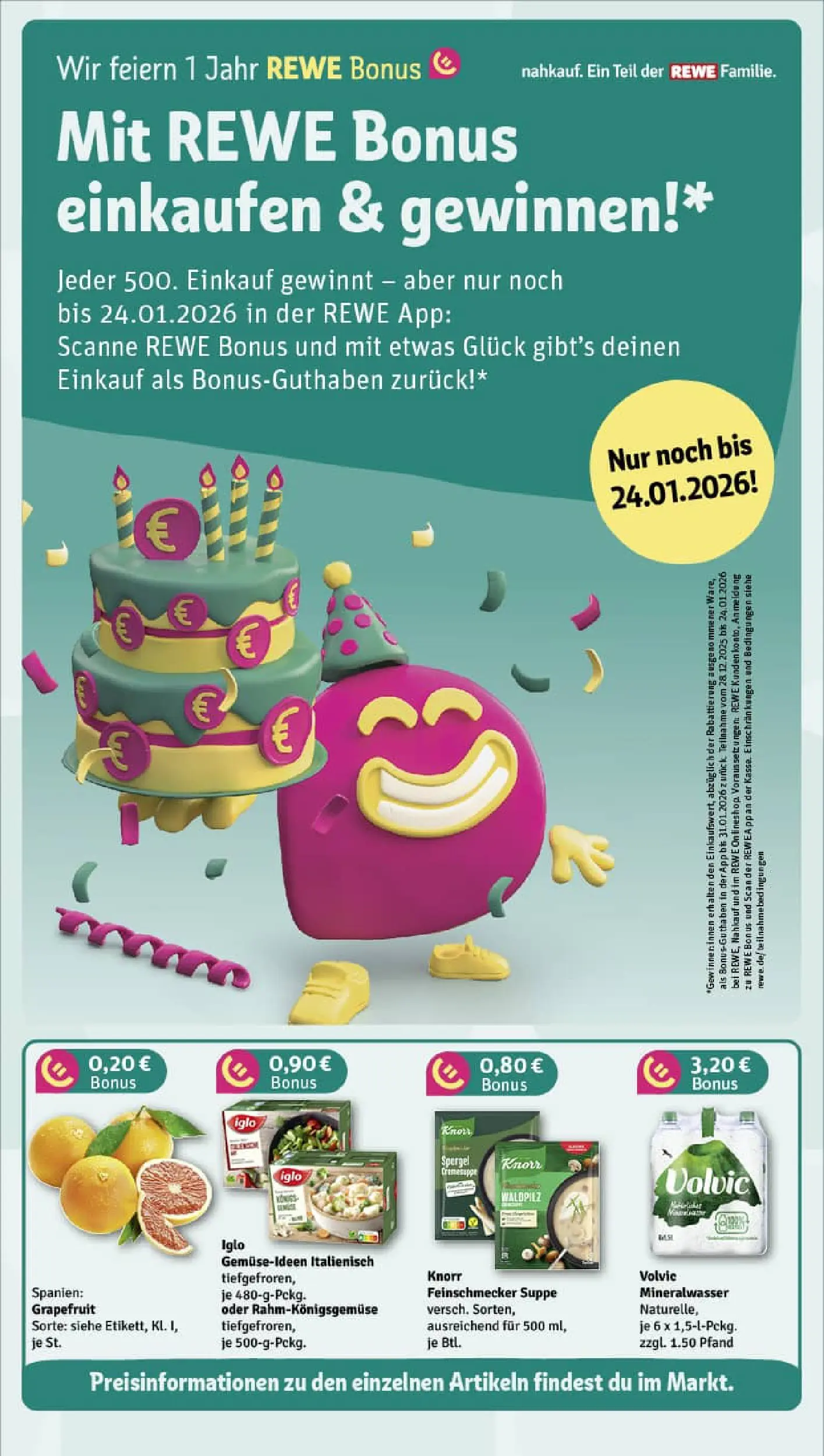 REWE Prospekt ab 19.01.2026 zum Blättern » Angebote