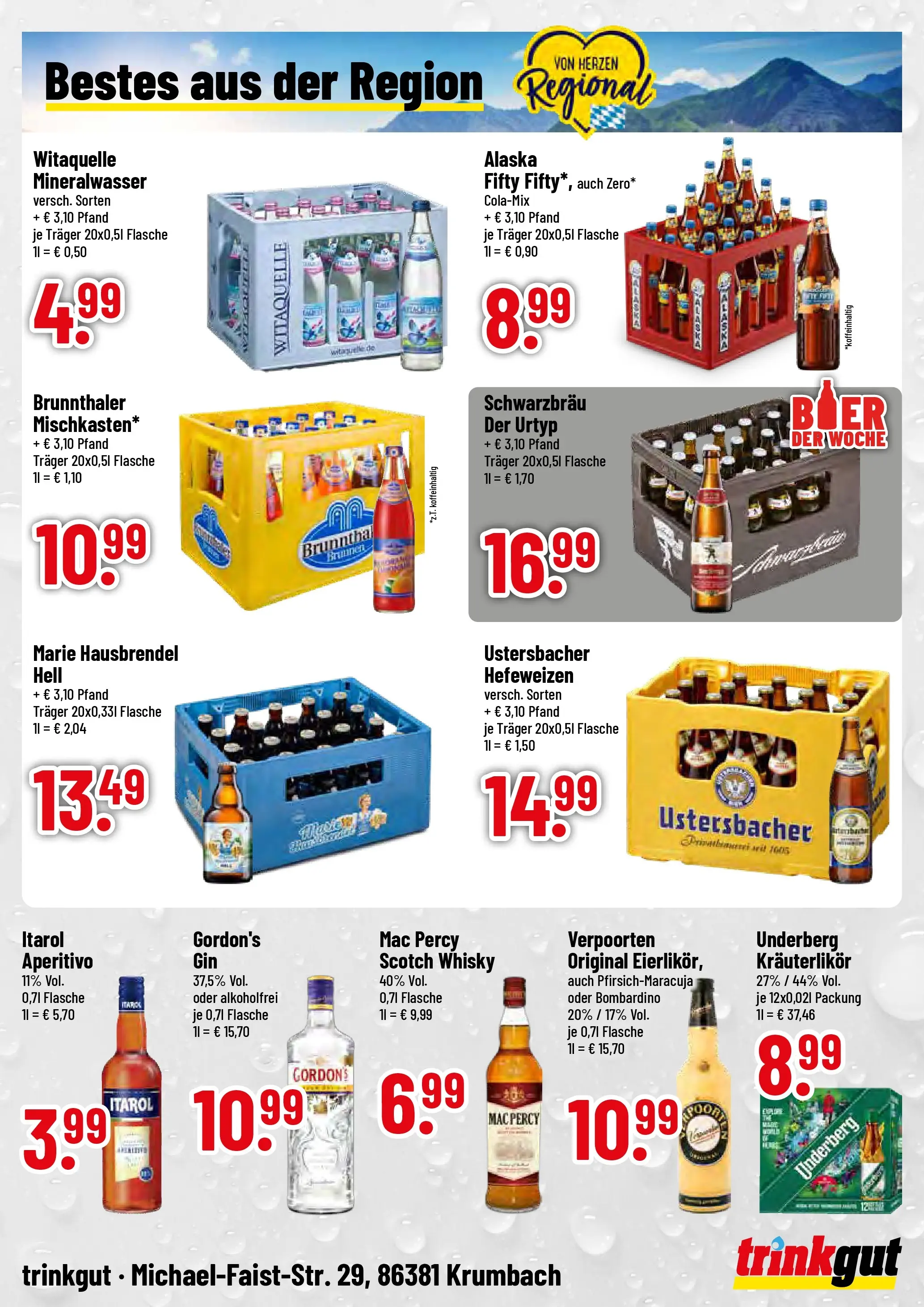 Trinkgut - trinkgut: Wochenangebote (ab 18.01.2026) » Angebote ab Montag