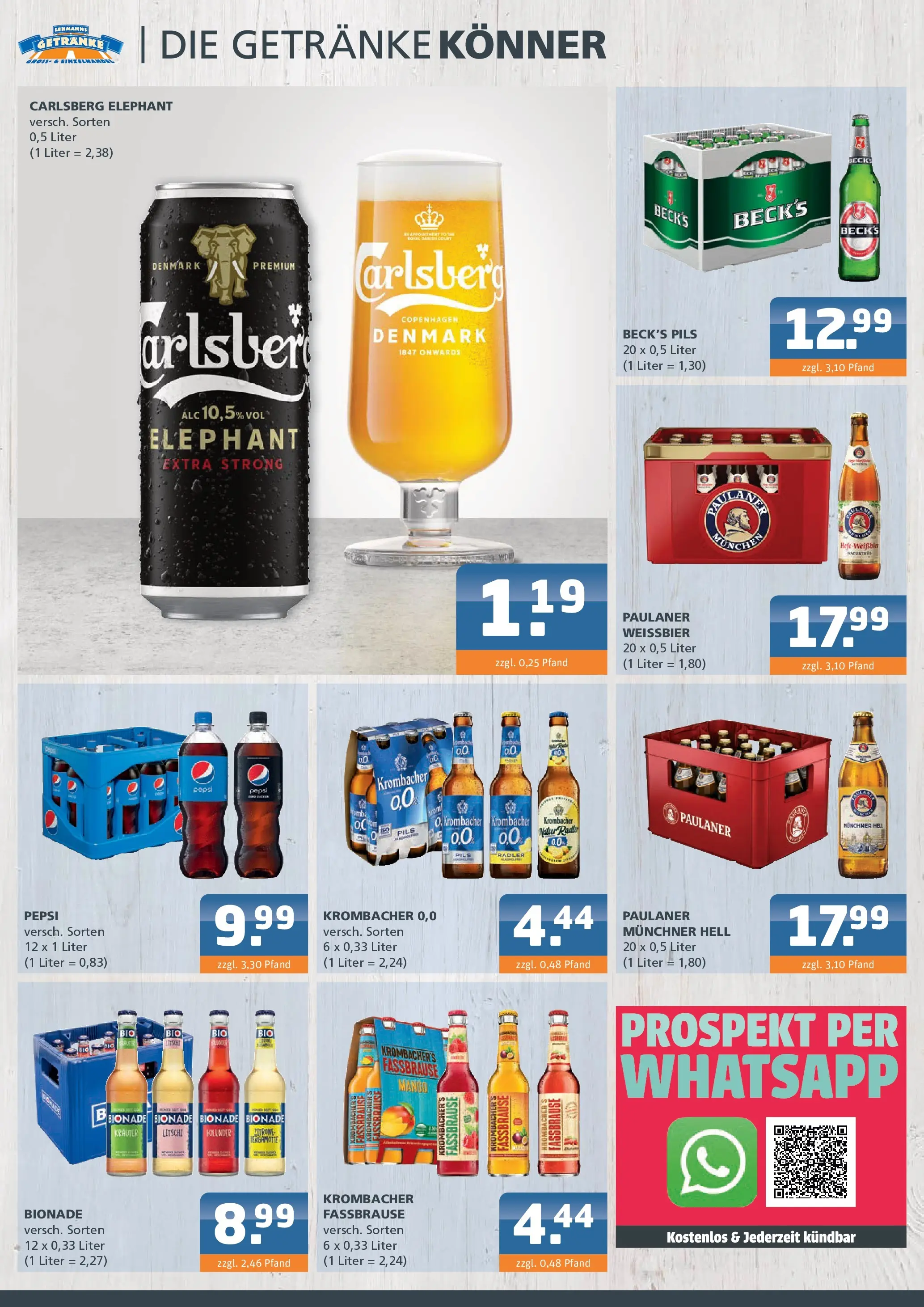 Entdecke - Getränke Lehmann: Getränkeangebote (ab 18.01.2026) zum Blättern