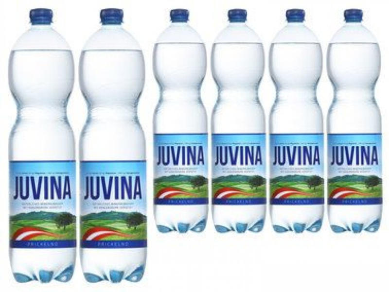 Juvina Mineralwasser für nur € 0,27 statt € 0,55 ️ Online von BILLA ...