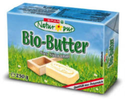 wogibtswas.at - SPAR Natur*pur Bio-Butter € 1,72 statt € 2,29 bei SPAR