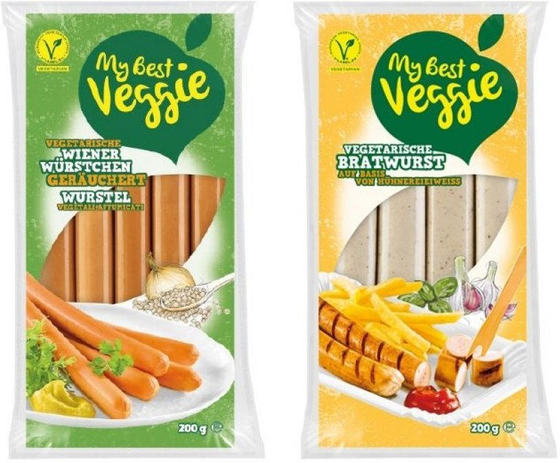 MY BEST VEGGIE Vegetarische Würstchen ️ Online von Lidl Österreich ...